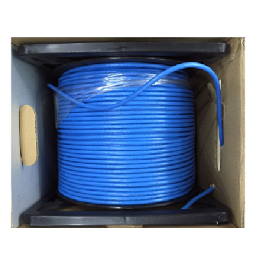 Cable mạng AMP UTP Cable, Cat6, 4 Prs, 23AWG, Sol, XF, CM, Blue, RB ...